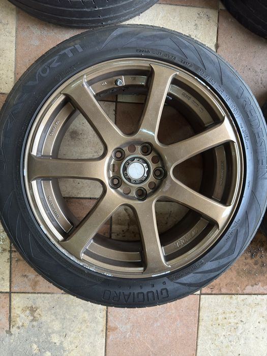 WORK EMOTION XT7 r18 5x114.3: 530 $ - Колеса в зборі Одеса на Olx