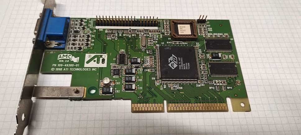 Ati Rage IIC AGP 8MB Gdańsk Aniołki • OLX.pl