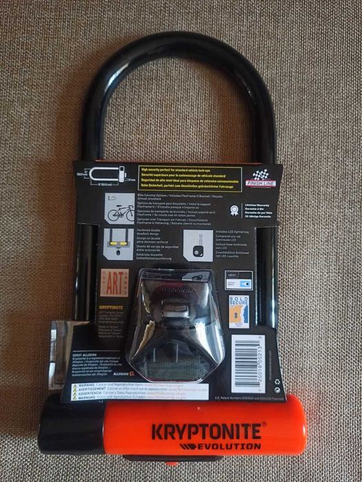 Велозамок U-lock Kryptonite Evolution Standard/Kryptonite Evolution LS: 1 200 грн ...