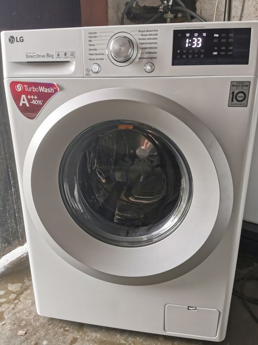 Máquina de lavar roupa LG 8kg 1400rpm entrega em sua casa Airão Santa Maria, Airão São João E ...