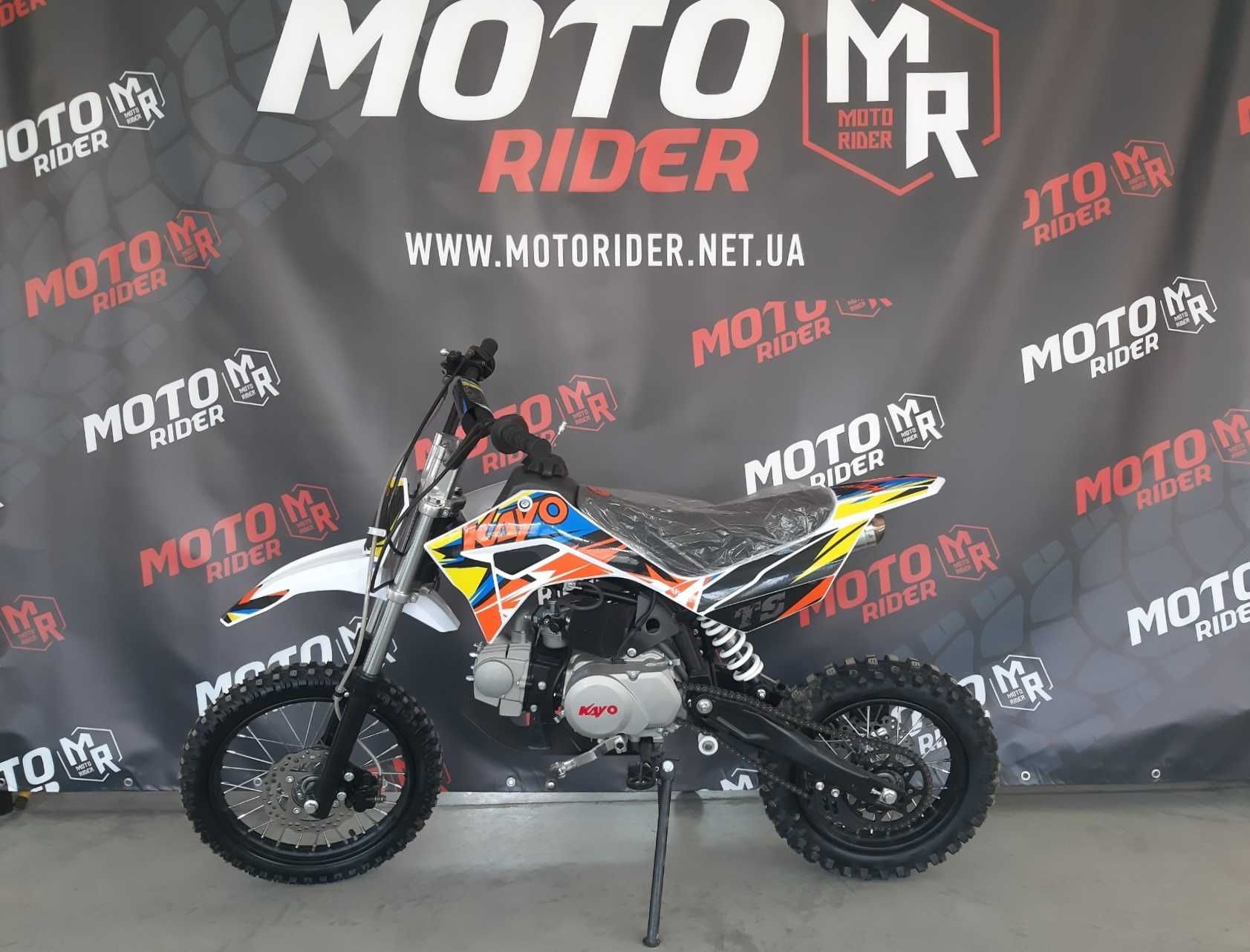 Пітбайк kayo 125 kaya питбайк електро: 840 $ - Мотоцикли Болехів на Olx