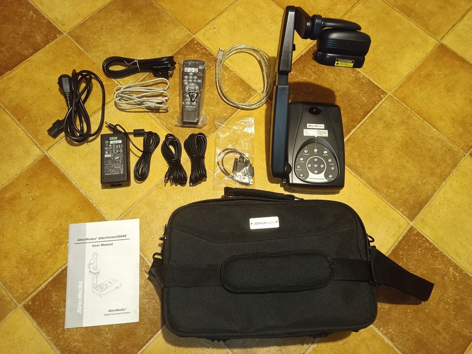 Wizualizer,kamera dokumentacyjna-AVerMedia AverVision 300AF-jak NOWY ...