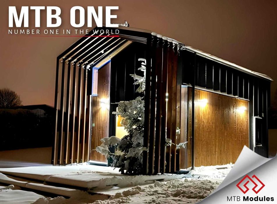 Domek z antresolą całoroczny bez pozwolenia modułowy 35m2 MTB ONE Lębork • OLX.pl