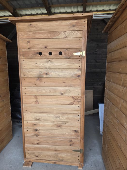 Toaleta drewniana, latryna, WC, wychodek Brodnica • OLX.pl