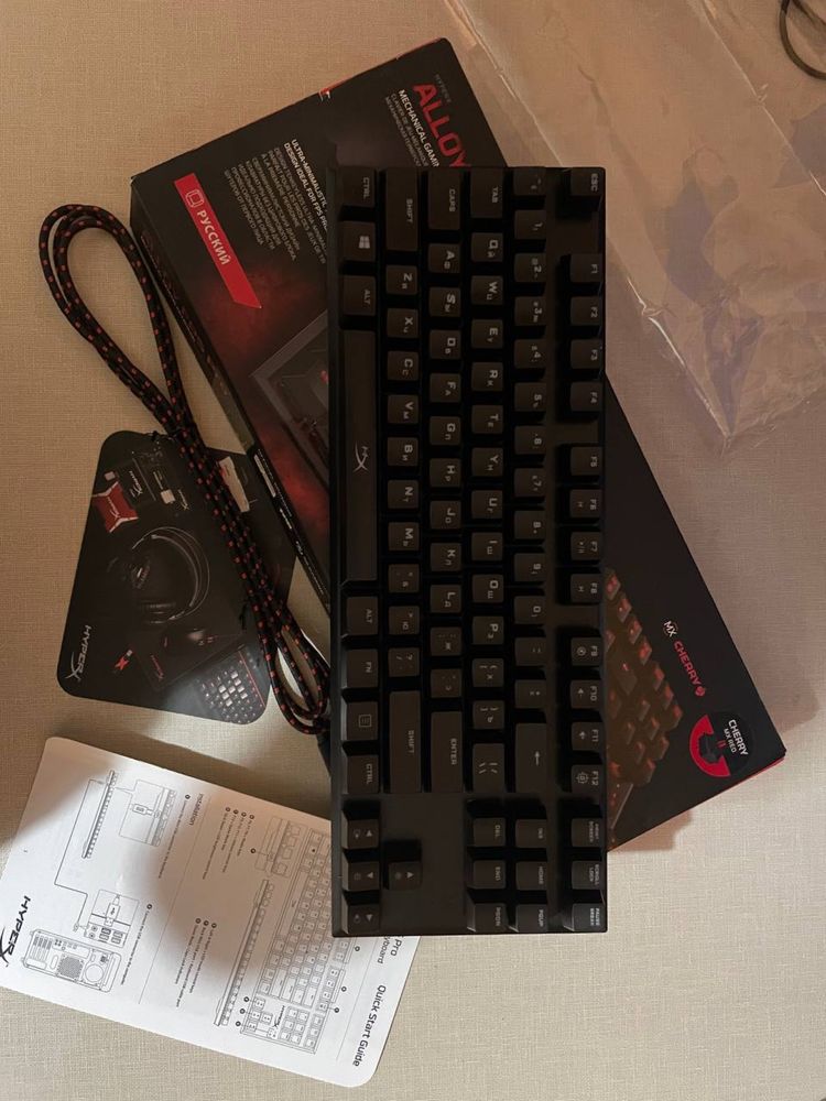 Механическая клавиатура HyperX Alloy Fps pro cherry mx red: 1 800 грн ...