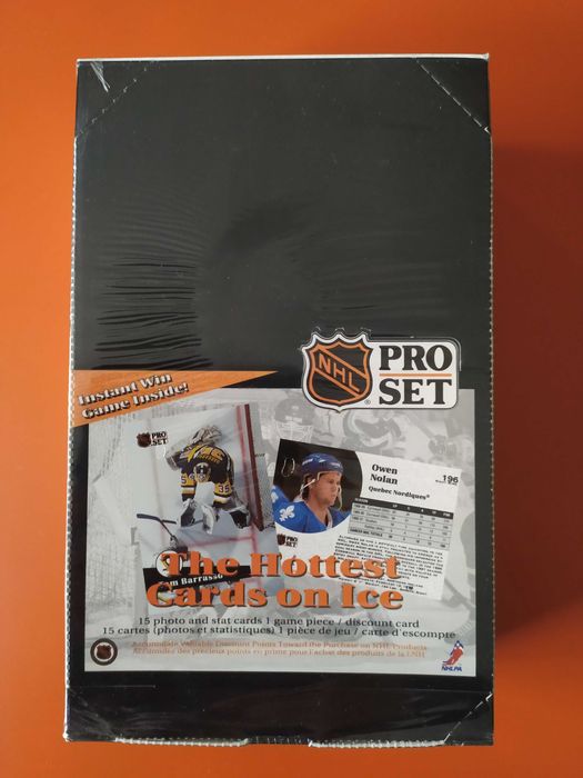 Karty NHL firmy PROSET BOX 36 opakowań Warszawa Targówek • OLX.pl