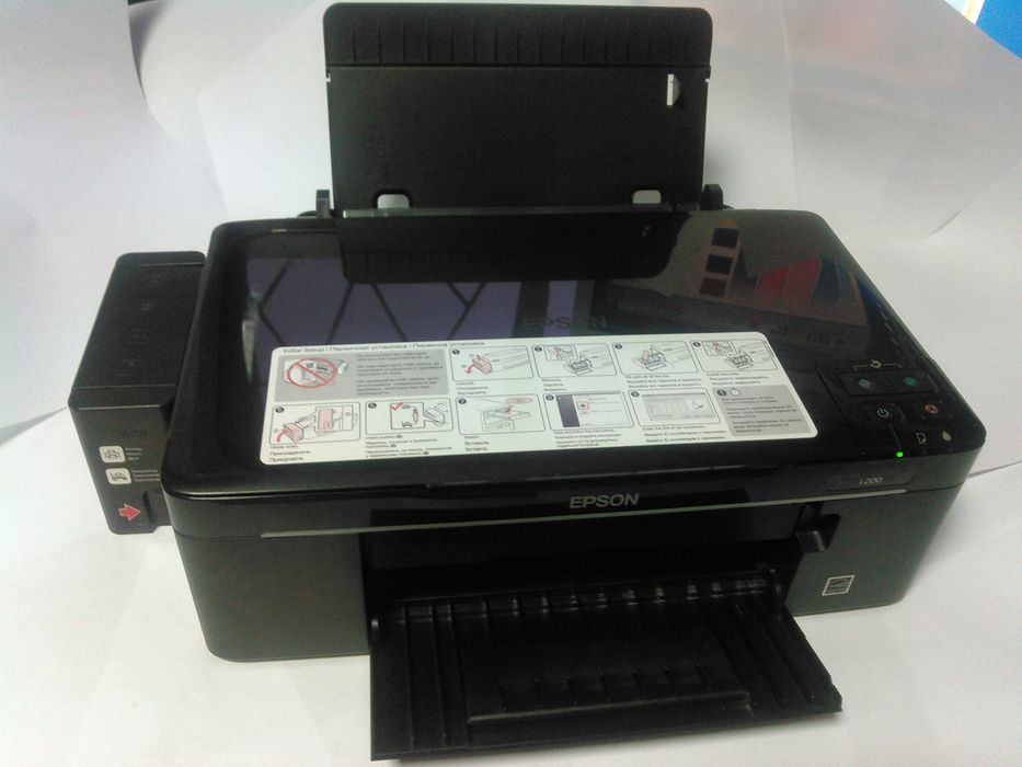 БФП / МФУ Epson L200 СБПЧ / СНПЧ, працює як новий, з кабелями: 3 800 ...