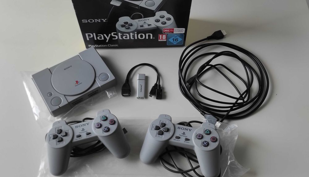 Sony Playstation Classic Mini - 300 Jogos - Pen 128GB Viseu • OLX Portugal