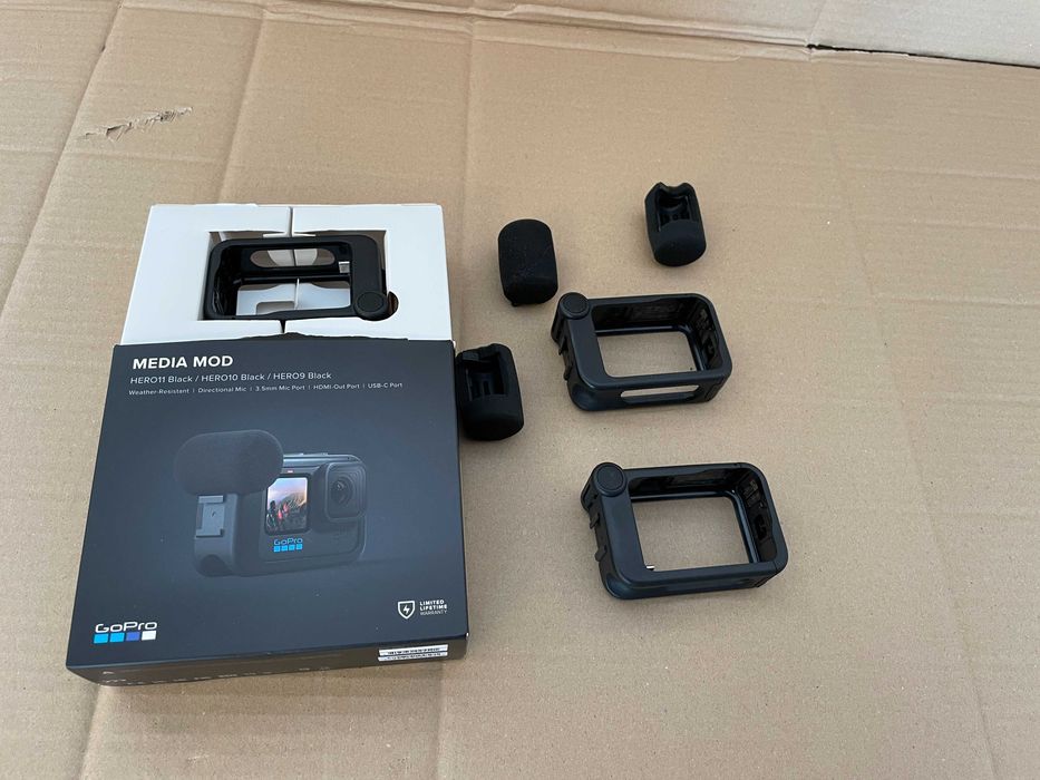 GoPro Media Mod Ramka Operatorska do HERO 9/10/11/12/13 Black Gwarancj ...