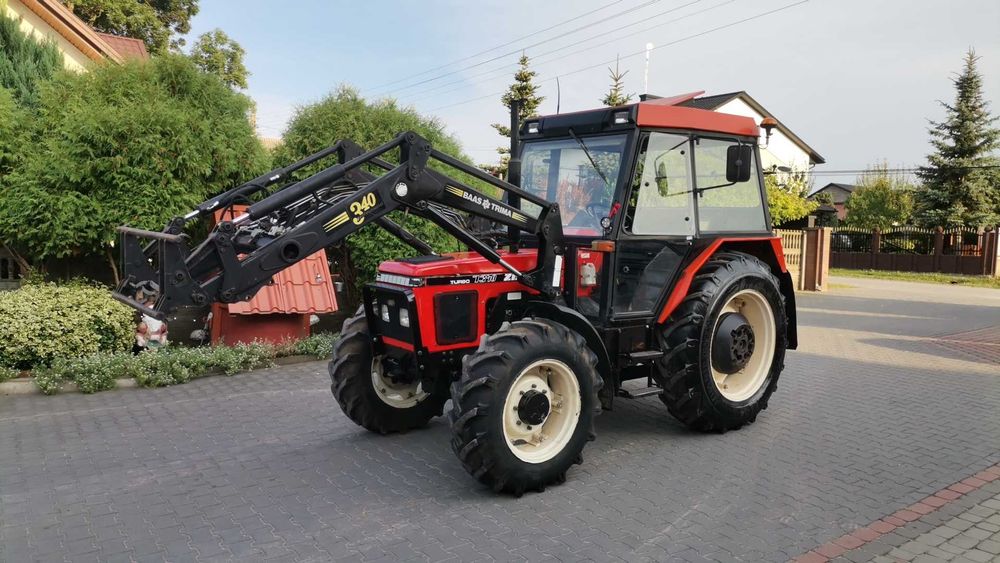 Zetor 7340 Turbo# z Turem # 2000r#Pełzaki#Stan Bardzo Dobry Skaryszew ...