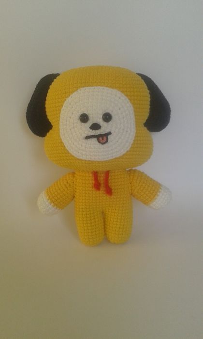 В'язана фігурка чіммі бт21 chimmy bt21 bts бтс: 480 грн. - Витвори ...