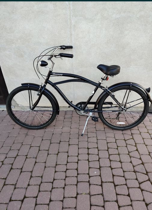 Rower stylowy retro miejski typu chopper jak motor, shimano Raszyn • OLX.pl