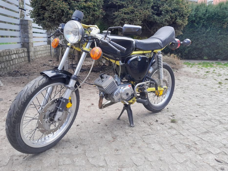 Sprzedam Simson S51 85ccm 13KM tuning cafe racer Leszno • OLX.pl
