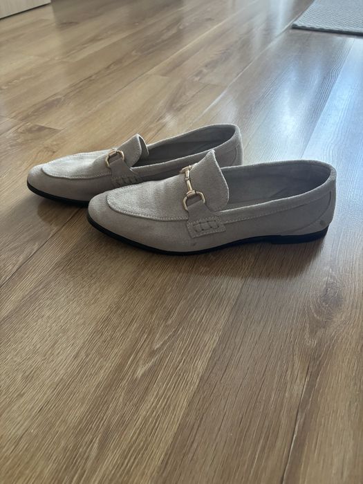 Mokasyny skórzane damskie Reserved r. 41 Warszawa Śródmieście • OLX.pl