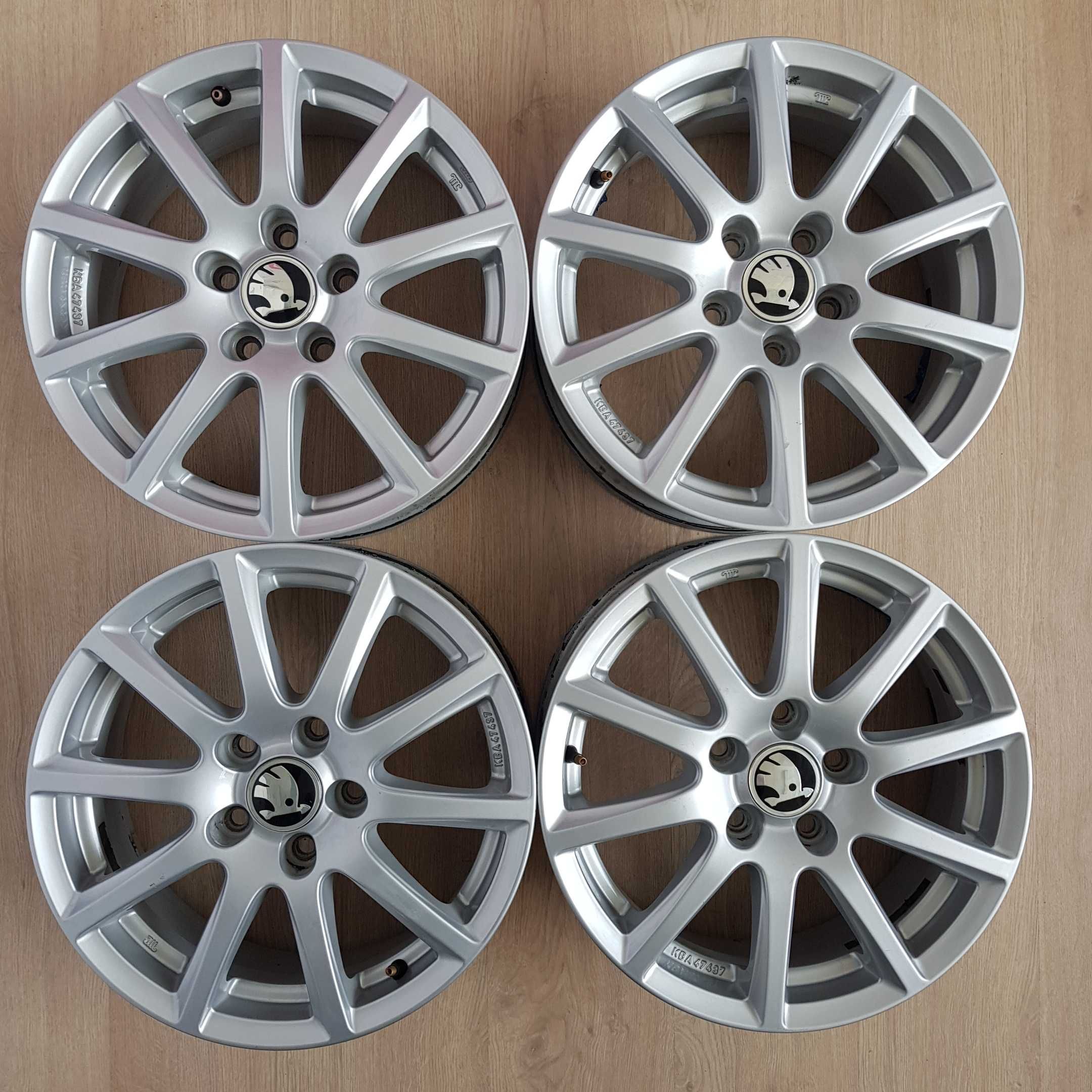 Диски Skoda R16 5x112 Octavia Superb Yeti VW Passat Golf Jetta Caddy: 2 ...