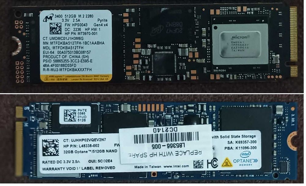 M2 SSD Samsung PM981a 256-512GB/PM9A1 1TB опт +: 570 грн ...