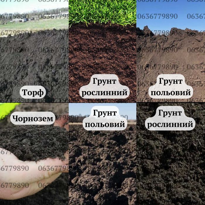 Подсыпка участка Чорнозем Грунт плодородный Земля супесь суглинок: 350 ...