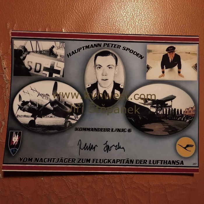 Hitler Luftwaffe Peter Spoden podpis Kraków Podgórze • OLX.pl