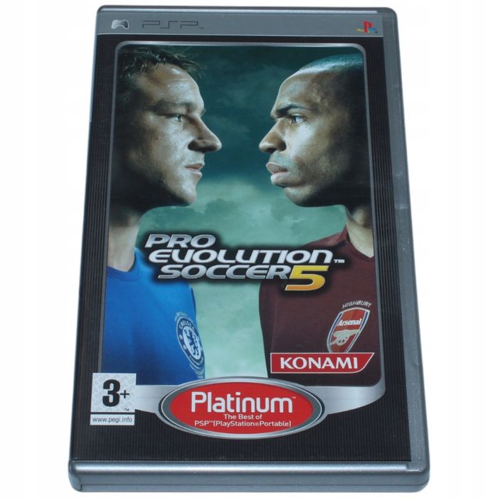 Pro Evolution Soccer 5 PES5 PlayStation Portable PSP Nowogard • OLX.pl