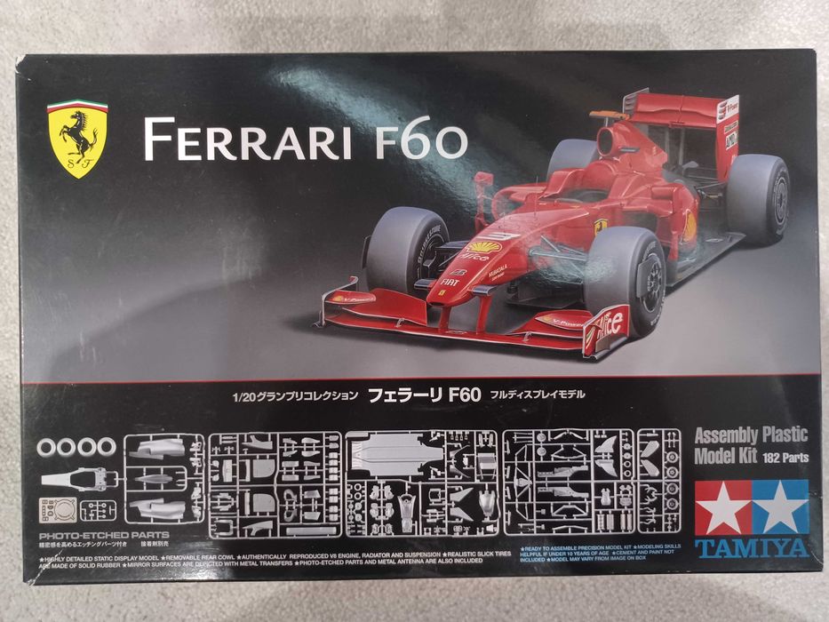 TAMIYA 20059 - Ferrari F60 - 1/20 NO.59 Almeirim • OLX.pt