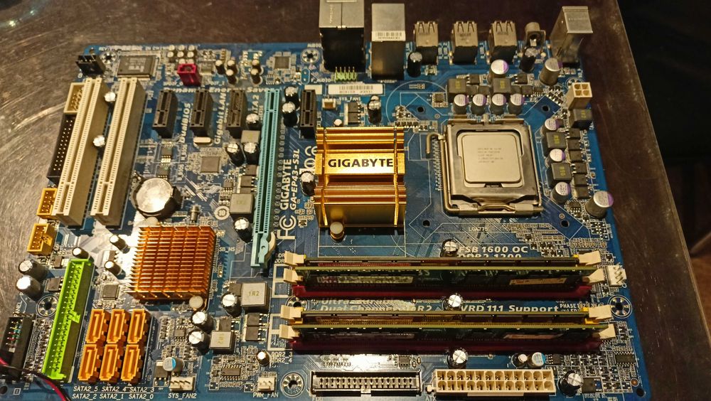 Zestaw płyta główna+CPU+RAM+GPU+karta dźwiękowa (bez chłodzenia) Łódź Górna • OLX.pl