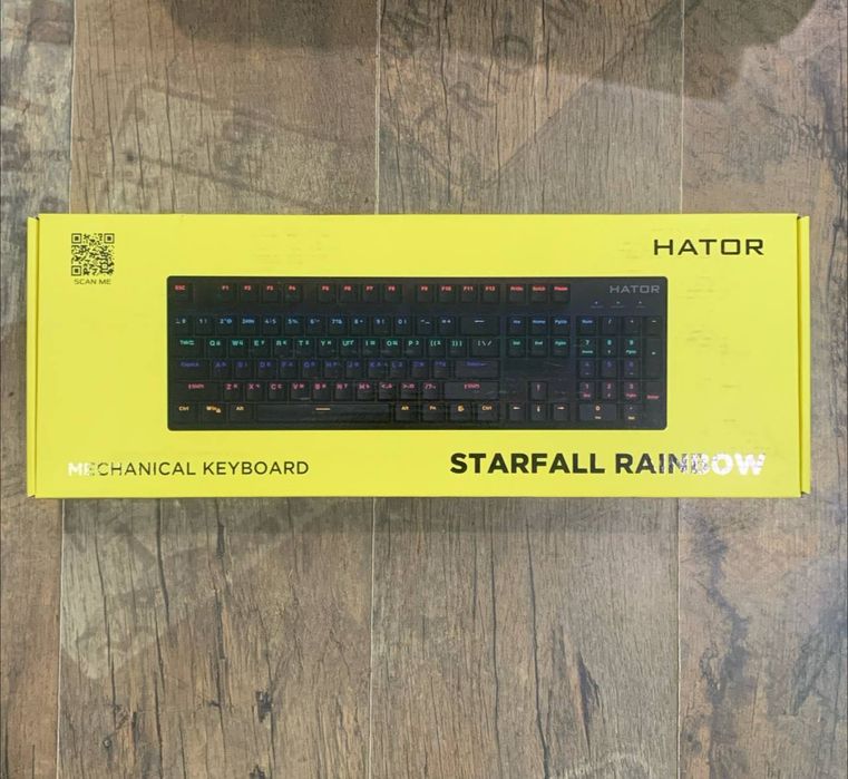 Новая игровая механическая клавиатура Hator Starfall Outemu Red: 1 290 ...