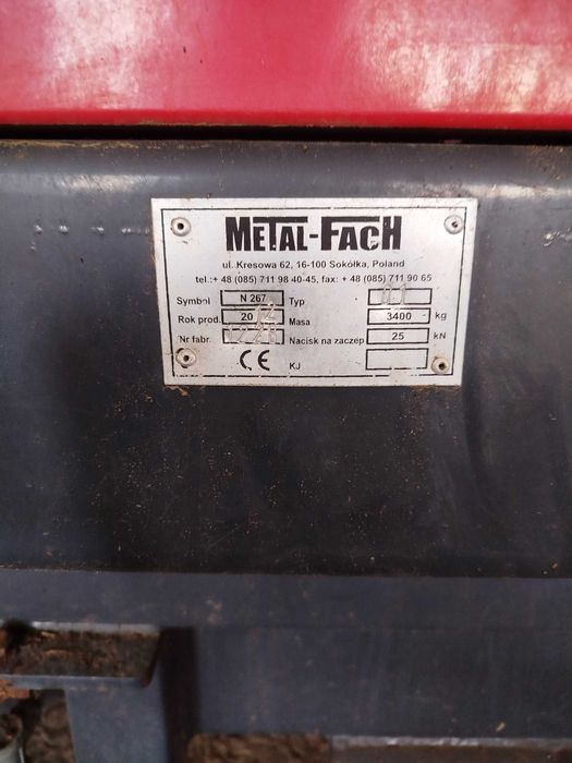 Rozrzutnik obornika metal-fach N267 Mońki • OLX.pl