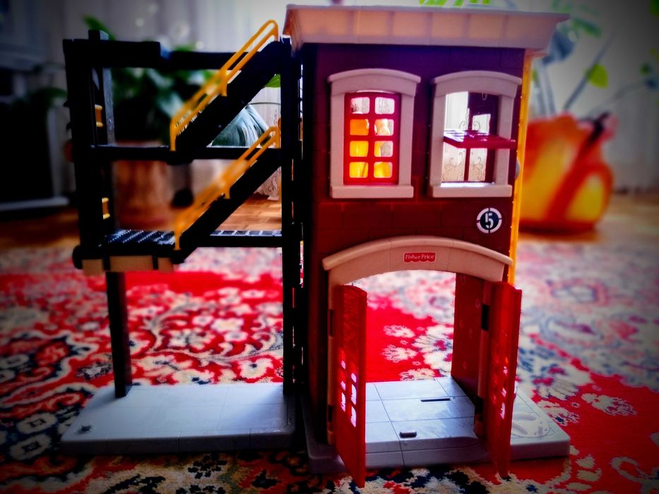 Ігрова станція пожежна Fisher Price Imaginext Firefighter Fire Station ...