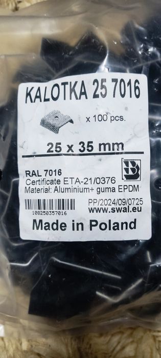 Kalotka dachowa do płyty warstwowej RAL 7016 Ostrów Wielkopolski • OLX.pl