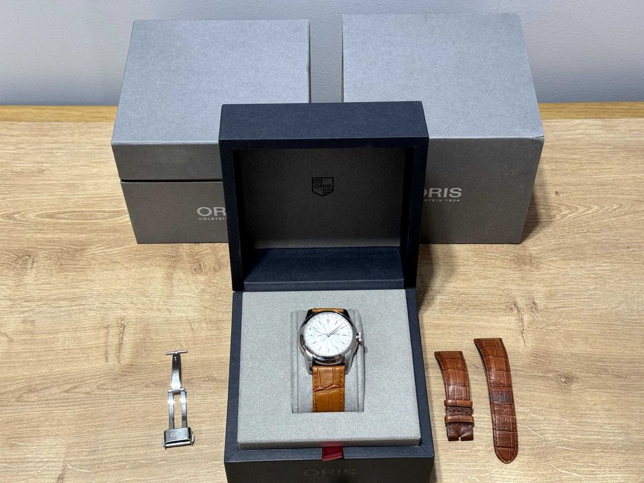 ORIS Artelier Small Second Pointer Date 7545 *Możliwa zamiana* Poznań ...