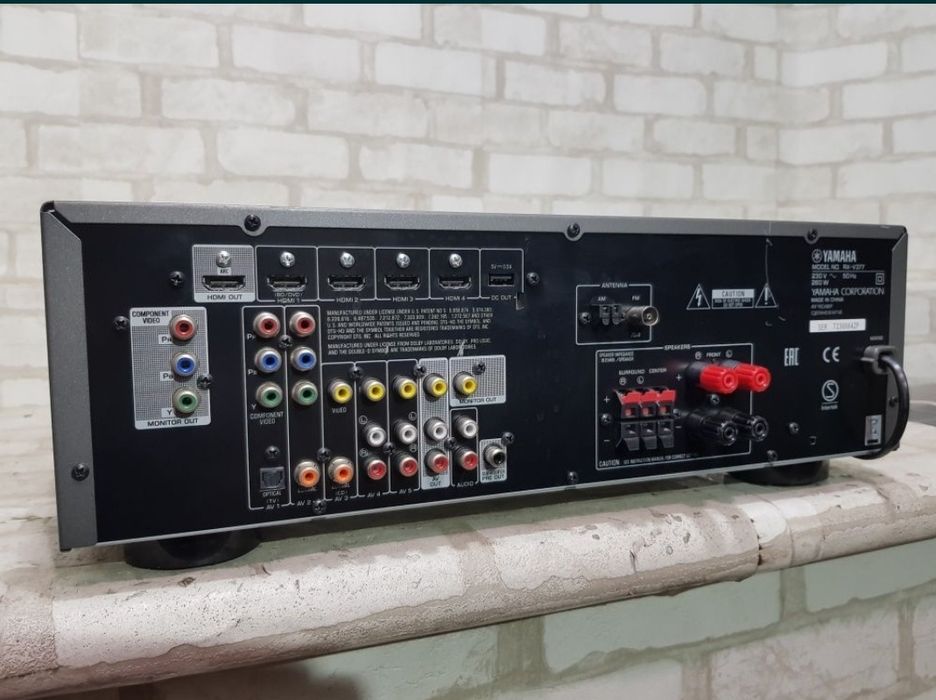 5.1 AV ресивер YAMAHA RX-V377,*5x135 Вт, HDМI: 5 999 грн. - Підсилювачі ...