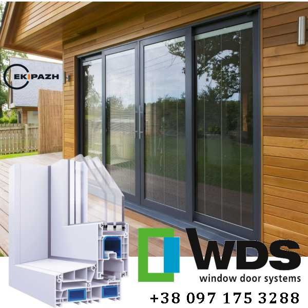Вікна WDS за 4 дні, REHAU, ALUMIL, Вікно, Розсувні двері, Винос балкон: 1 999 грн. - Вікна ...