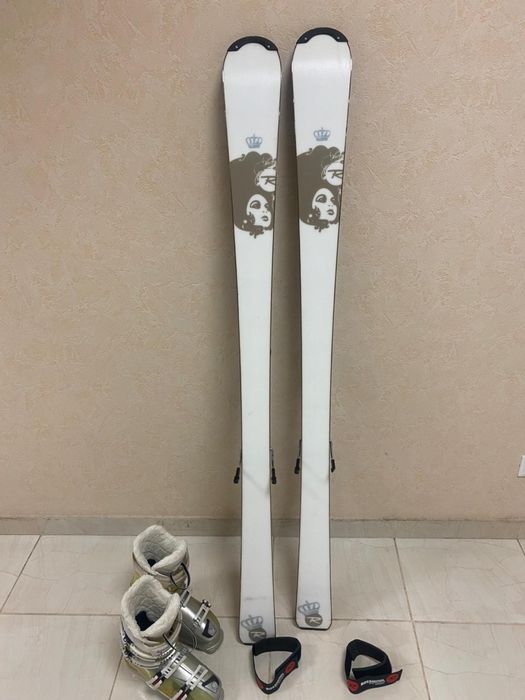 Комплект жіночий Rossignol лижі 154 + боти 25-25.5: 8 500 грн. - Лижі ...