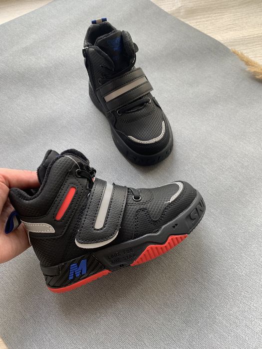 Черевички чобітки хайтопи кросівки утеплені 26 розмір Clibee ботинки 599 грн Дитяче взуття