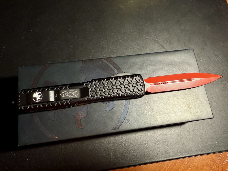 Нож Microtech Ultratech Double Edge Sith Lord Signature Series Limited ...