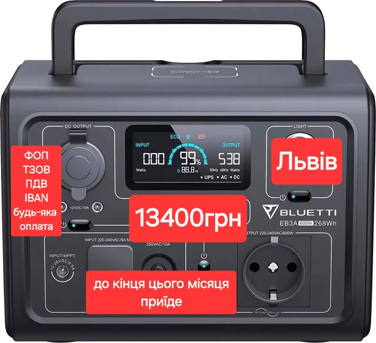Bluetti ac 180p: 47 999 грн. - Зарядні станції Львів на Olx