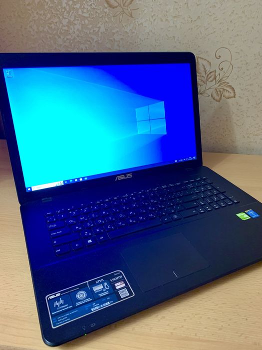 Ноутбук Asus X751L. 17,3”/ 1 TB HDD/8 Gb/GeForce 940M 2 Gb/i5-5200U: 8 ...
