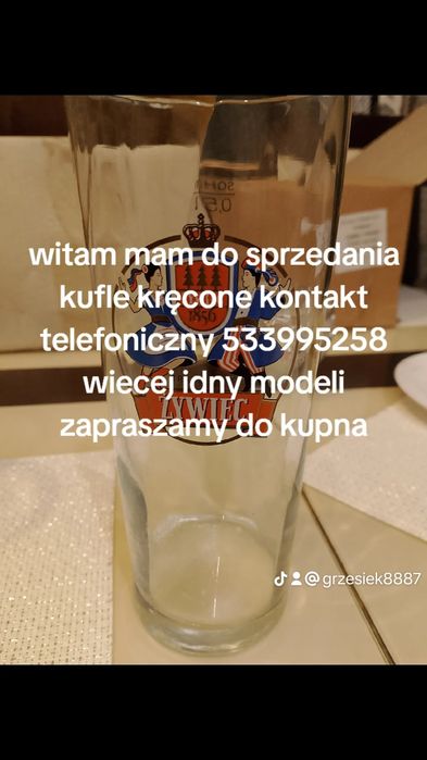Witam mam do sprzedania kufle i szklanki do herbaty Krzesławice • OLX.pl