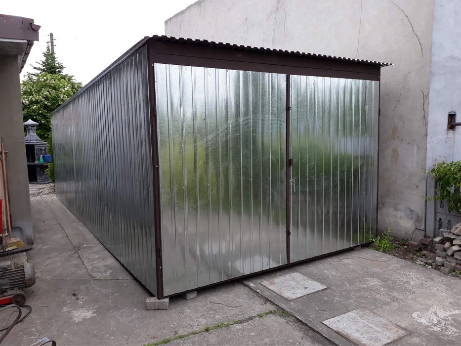 Garaze blaszane garaz blaSzany blaszak budowa Krosno • OLX.pl