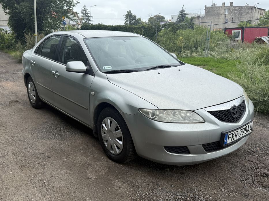 Mazda 6 2003r 1.8 benzyna klima elektryka niski przebieg Zielona Góra • OLX.pl