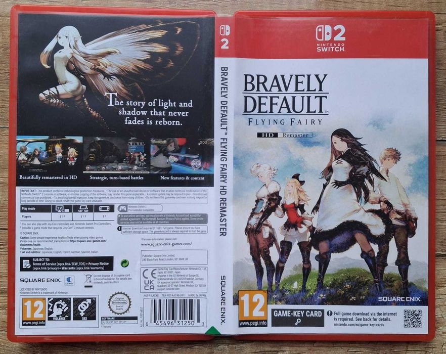 PUDEŁKO BOX do Bravely Default Nintendo Switch 2 Rypin • OLX.pl