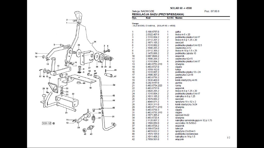 Same Solar 60, Tiger 60, 100 profesjonalne katalogi części po Polsku ...
