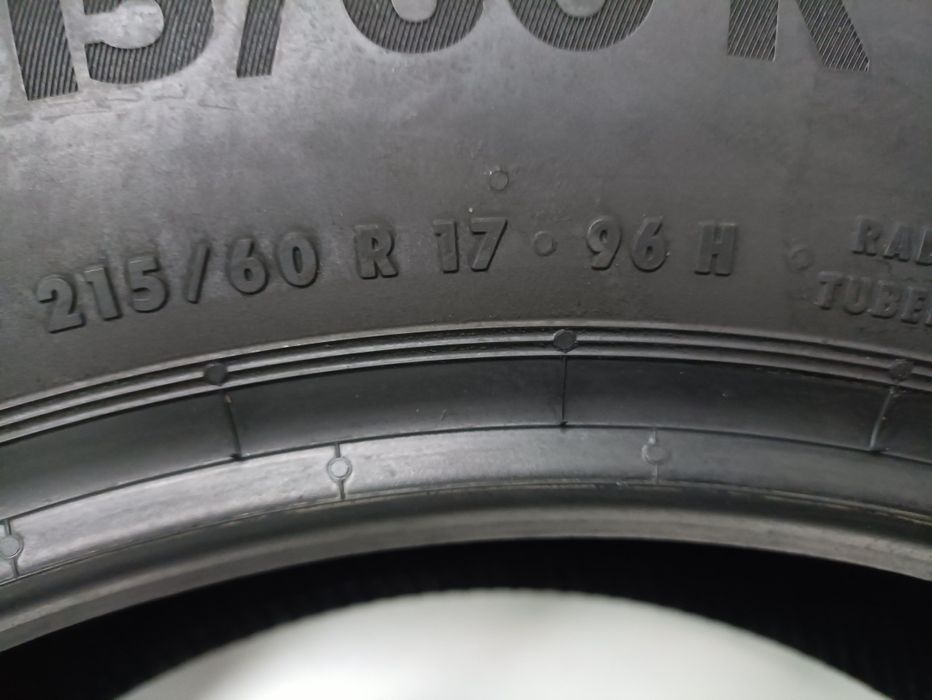 Opony letnie 215/60R17 Continental jak nowe dot.2022 gwarancja op.015 Adamów • OLX.pl