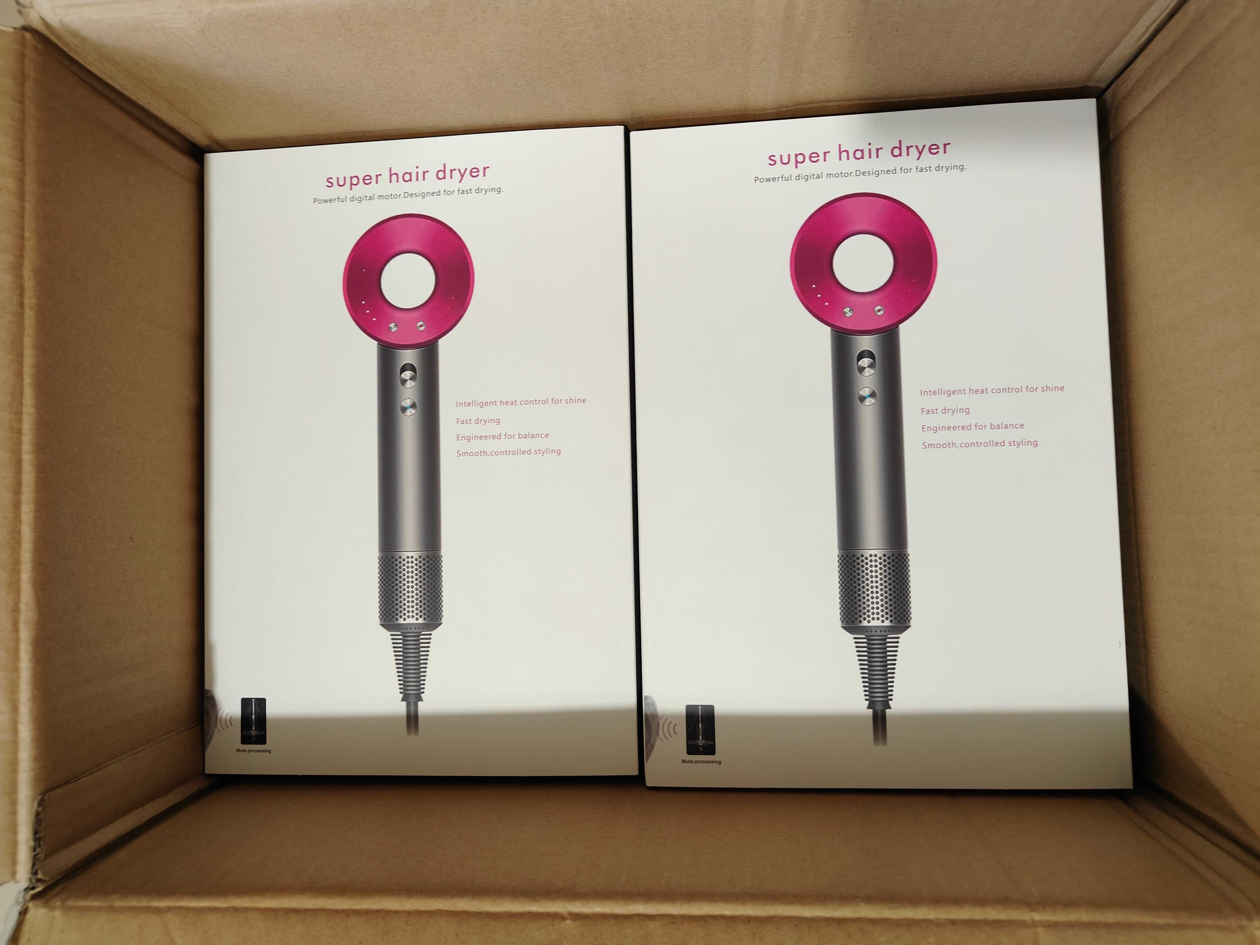 Фен super hair dryer з 5 насадками: 1 080 грн. - Фени, укладка волосся ...
