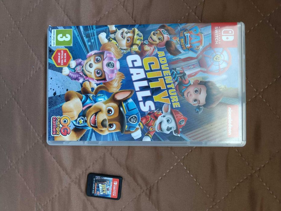 Jogo Switch - Patrulha Pata The Movie Adventure City Calls Boliqueime • OLX.pt
