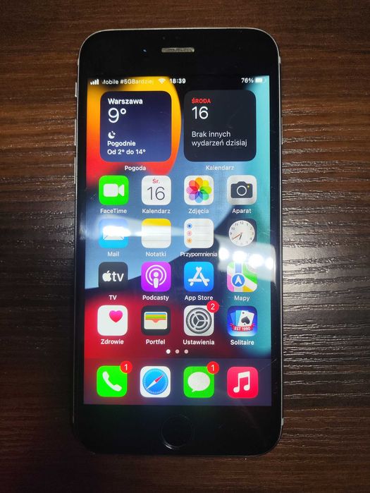 Smartfon Apple iPhone 6S 2 GB / 128 GB Space grey Świecie • OLX.pl