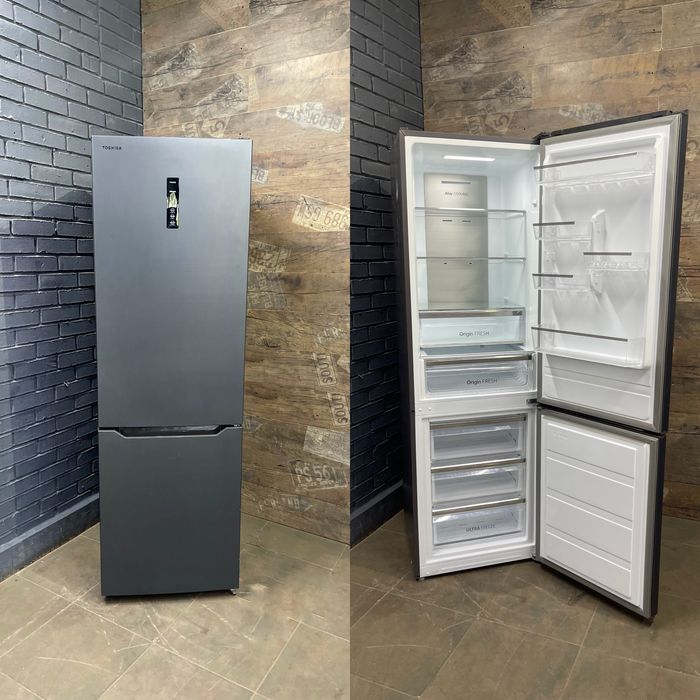 Холодильник Toshiba GR-RB360WE-DMJ (06) доставка в квартиру, гарантія: 5 250 грн. - Холодильники ...