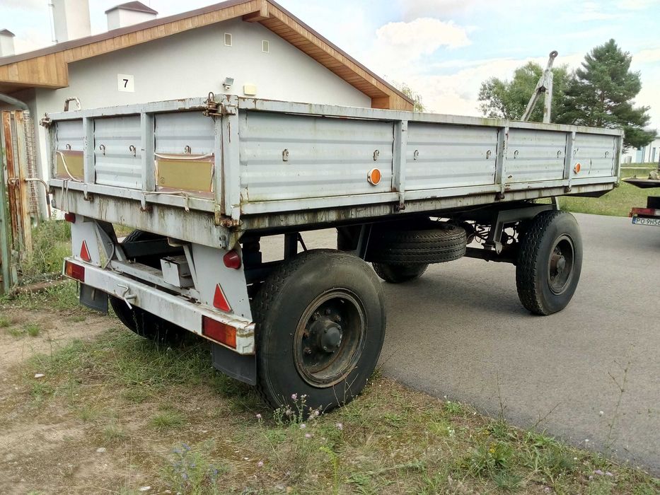 Przyczepa Autosan D46 zarejestrowana Borne Sulinowo • OLX.pl