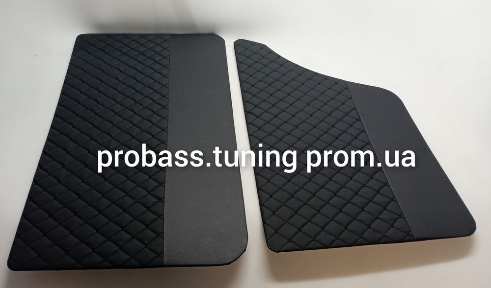 Карты дверей, ВАЗ 2101-2107 люкс строчка чёрная на влагостойкой основ ...