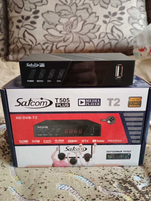 Приставка ефірного цифрового телебачення Т2 Satcom T505 Plus: 250 грн ...